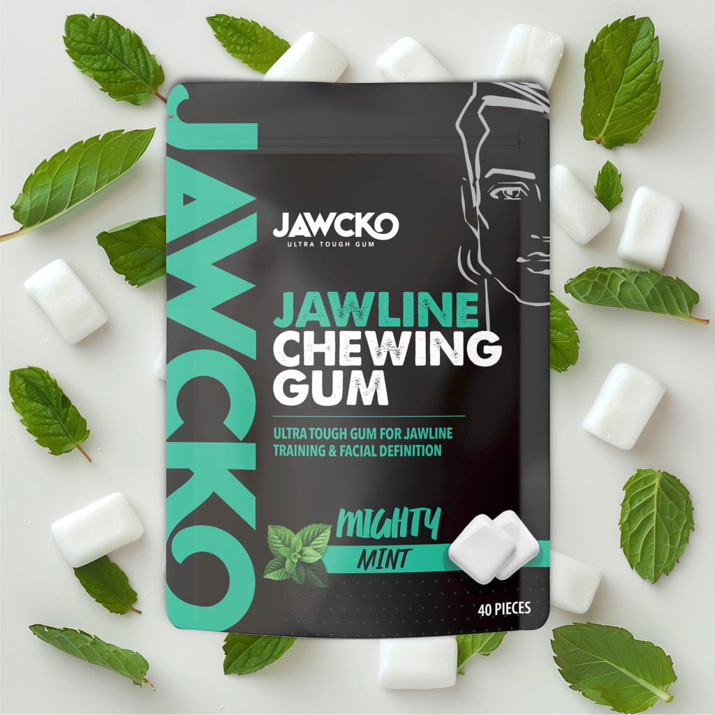 JAWCKO Ultra-Tough Jawline Chewing Gum Variety Pack - All 4X Flavors ...