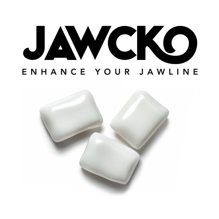 JAWCKO Watermelon Jawline Chewing Gum | Ultra-Tough Gum for Jaw Fitness ...